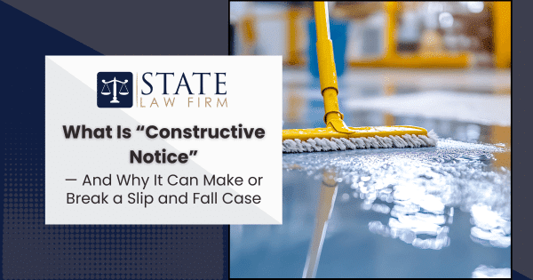 What Is “Constructive Notice” — And Why It Can Make Or Break A Slip And ...